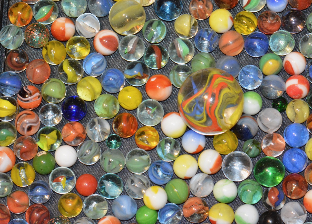 Marbles Under UV Light – IN MY VIEWFINDER