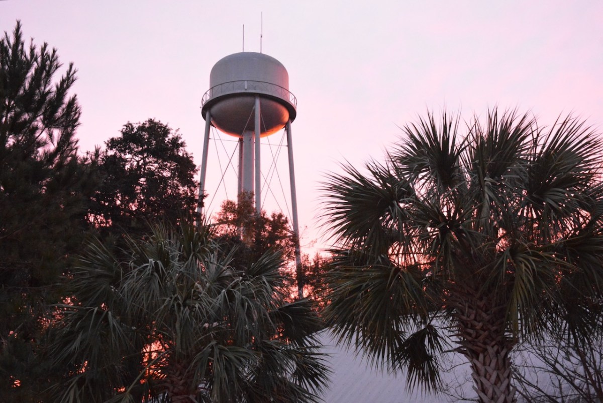 Old Towne Daphne Water Tower – IN MY VIEWFINDER