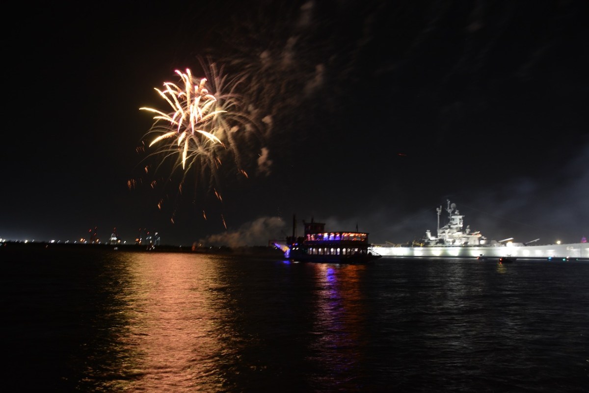 Fireworks at USS Alabama – IN MY VIEWFINDER